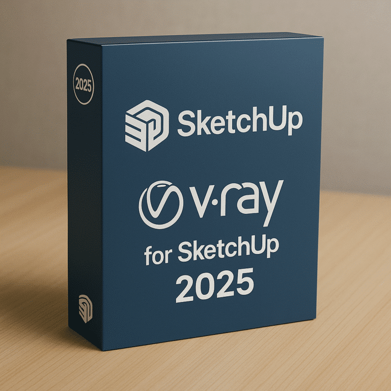 Pack Sketchup 2025 + V-Ray 7 – QazTech